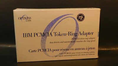 Vintage Options by IBM PCMCIA 16/4 Token-Ring Adaptor 04H6922 | eBay