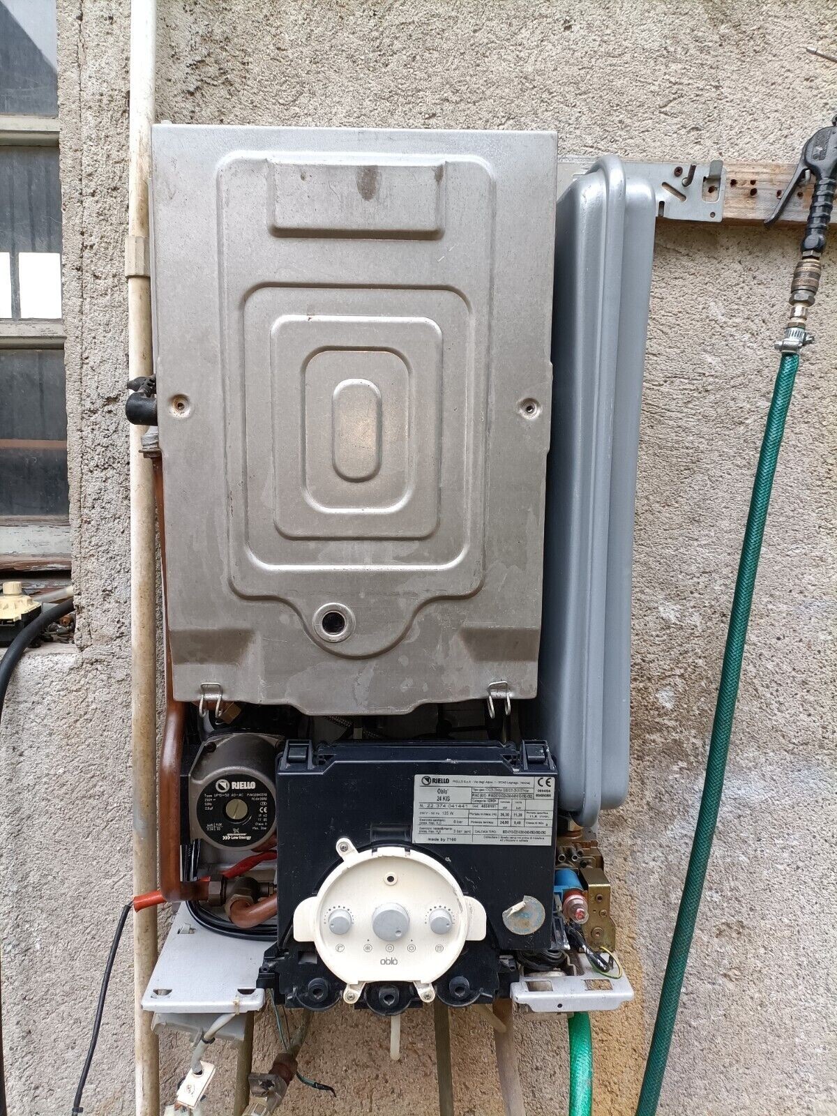 Caldaia Riello oblo 24 kis camera stagna gas metan | eBay