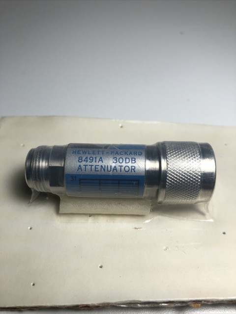 HP 8491A Coaxial Fixed 10db 12.4 GHz Attenuator for sale online | eBay