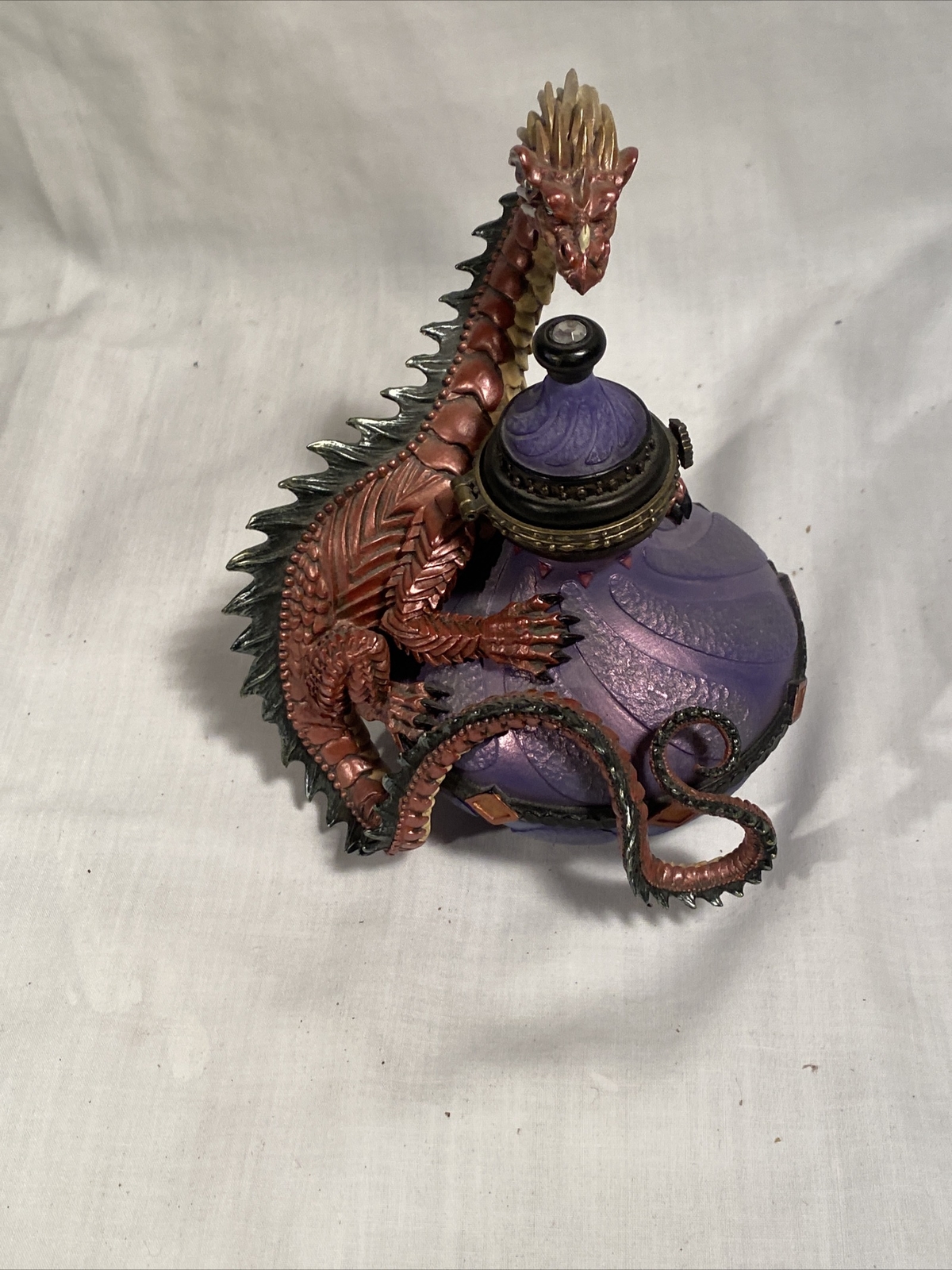 Westland Dragon Statue Trinket Box Figurine Protector Myles Pinkney | eBay