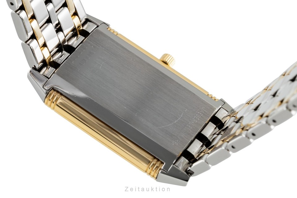 Jaeger LeCoultre Reverso Stahl / Gold Quarz Damenuhr Ref. 140.252.5 ...