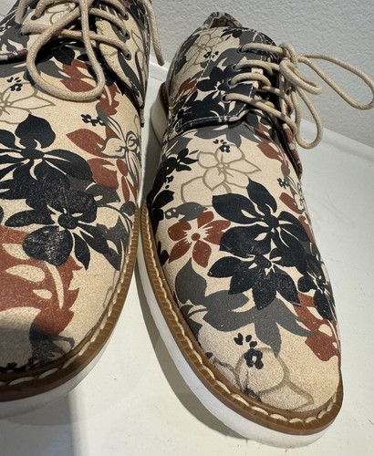 Stacy Adams Sumner Floral Leather Shoes Limited Size Men’s 9.5 24963 ...