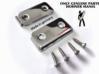 hohner original hand strap cover nickel-plates 41 x20mm | eBay