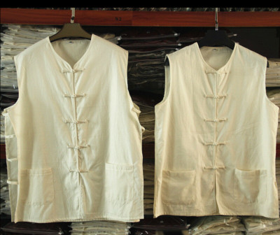 100% cotton Chinese Kung Fu Shaolin traditional martial arts vest ...