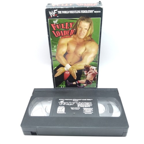 VHS WWF Fully Loaded (Titan, 1998) Wrestling The Rock vs Triple H | eBay
