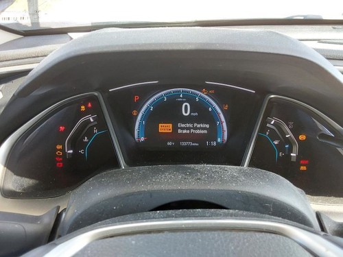 Speedometer Cluster US Market Keyless Ignition Turbo Fits 16-18 CIVIC ...