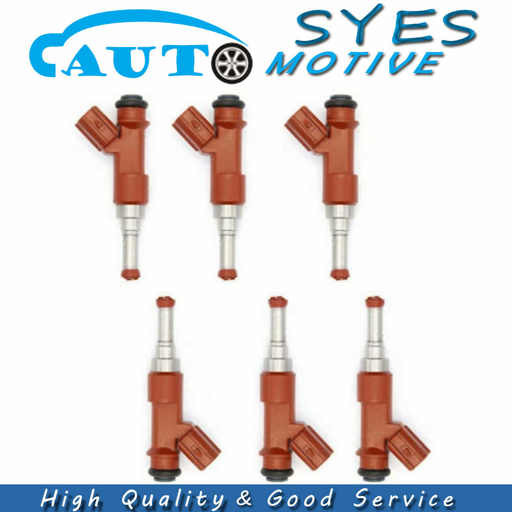 6Pcs Fuel Injectors For Toyota Sienna RAV4 Venza Lexus ES350 RX350 3.5L ...