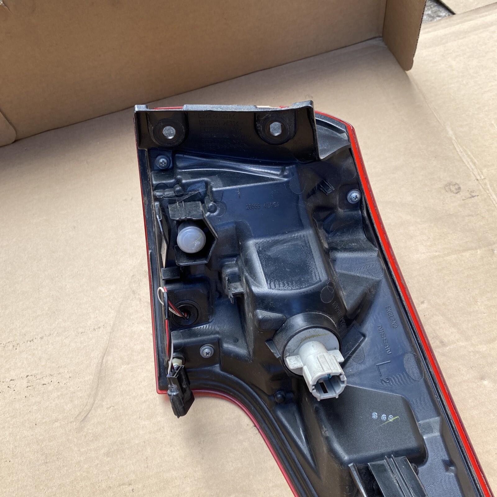 Nissan QASHQAI Mk2 2016 Genuine Rear Left Side Light 26555 4eaoa for ...