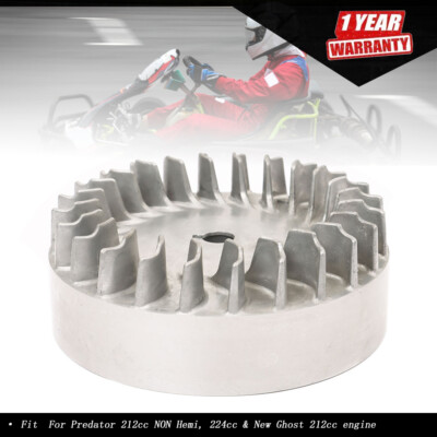 NonHemi Cast Aluminum 10kRPM Flywheel For Predator 196cc 212cc 224cc ...