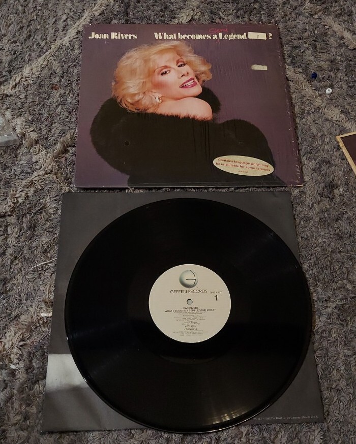 Vinyl LP - Joan Rivers What Becomes a Semi-Legend Most? GHS4007 | eBay