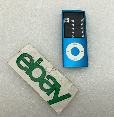 Apple iPod Nano 4th Generation 8GB Model A1285 Blue Free S/H (Dead ...