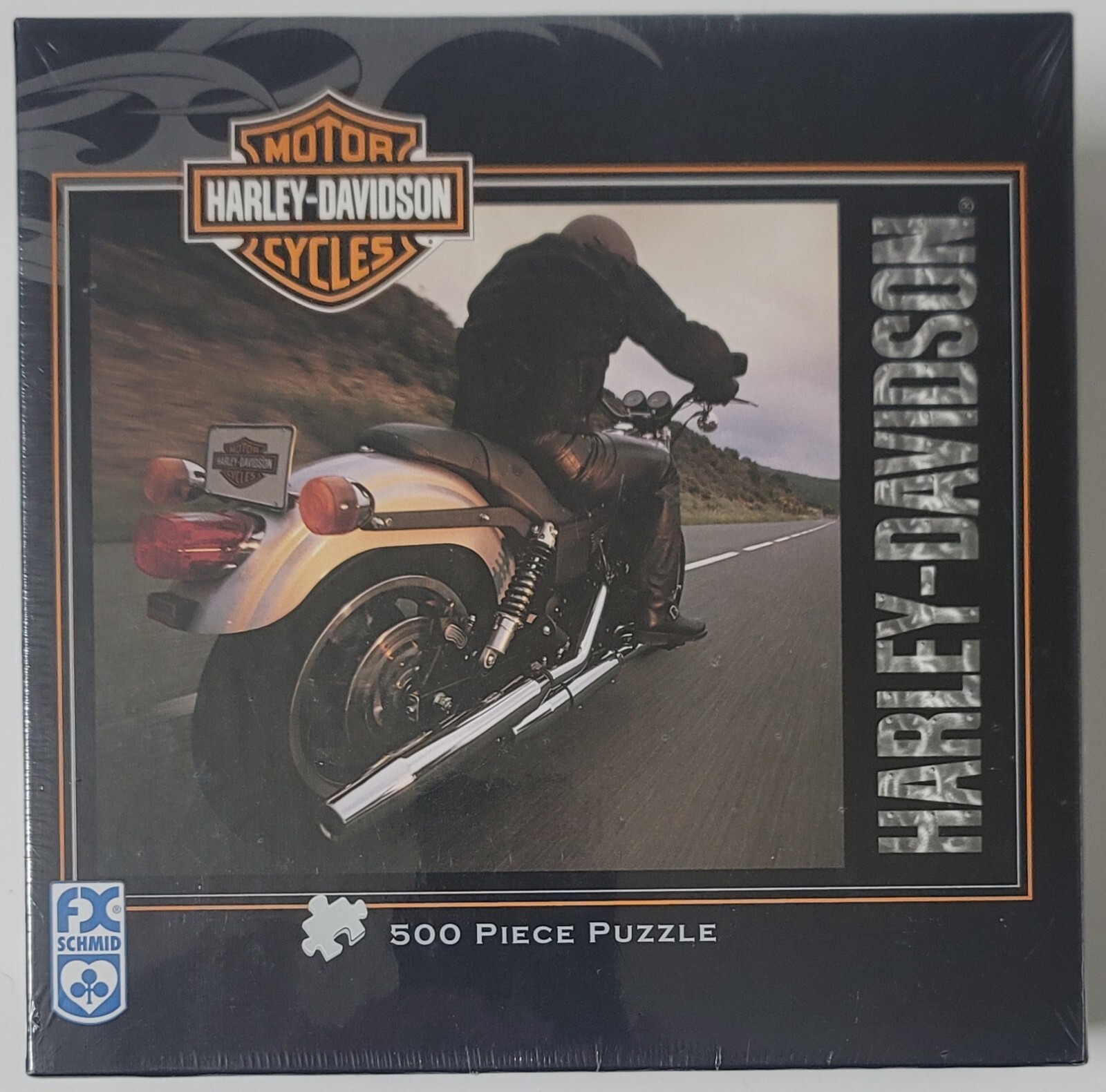 Harley Davidson ~Live to Ride~ 500 Piece Jigsaw Puzzle FX Schmid | eBay