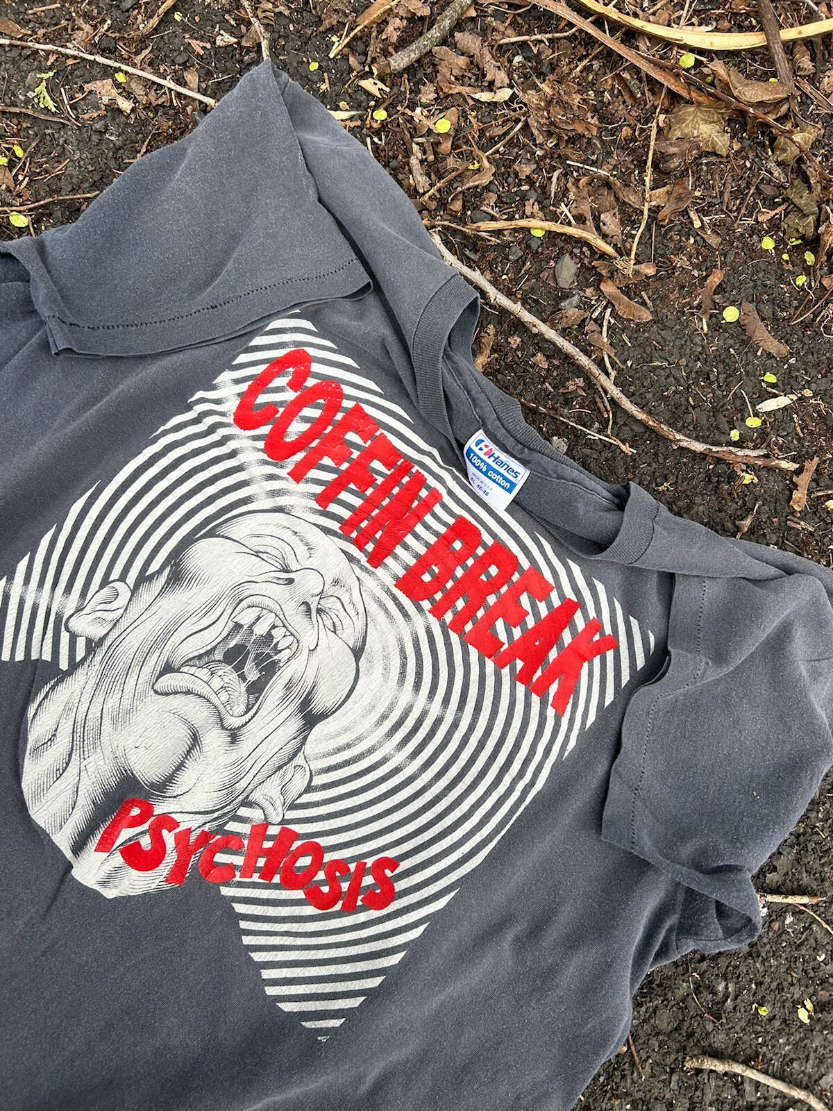 VTG 80s COFFIN BREAK Psychosis 1989 C/Z RECORDS Nirva… - Gem