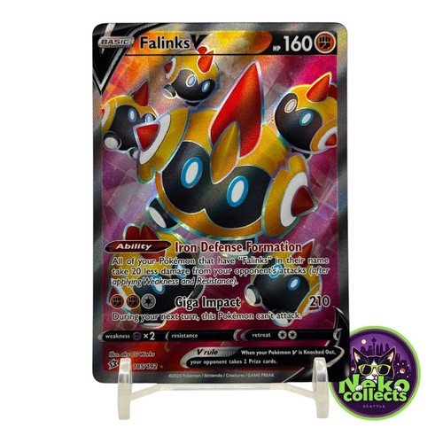 Falinks V (Full Art) 185/192 Swsh02: Rebel Clash Holo | eBay