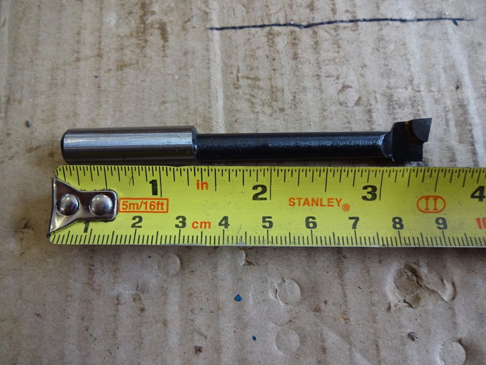 lathe / mill boring bar set 3/8" shank, carbide tipped, nine tools new ...