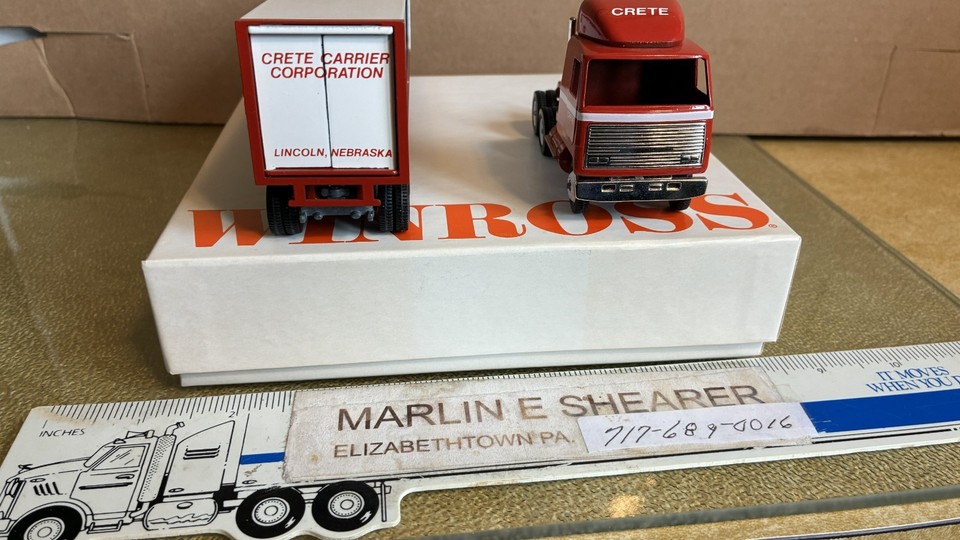 CRETE TRUCKING TRACTOR & TRAILER WINROSS TRUCK | eBay