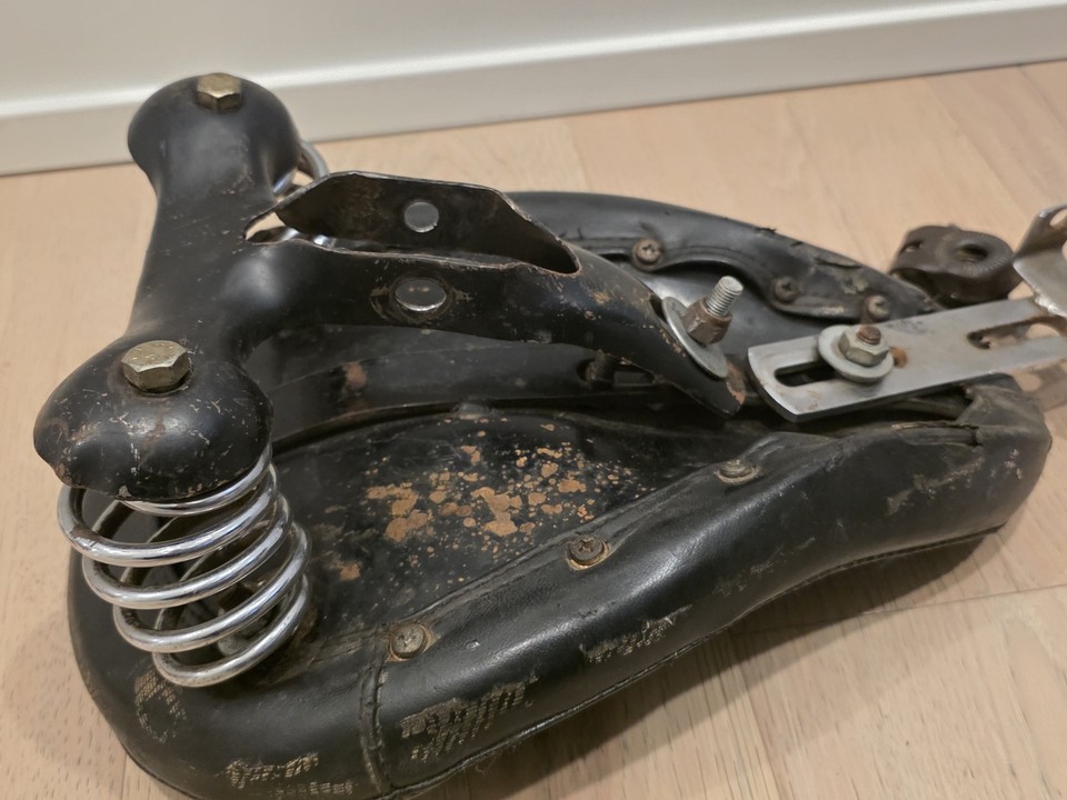 Bates Solo Seat Chopper Bobber Vintage Original Knucklehead Panhead ...