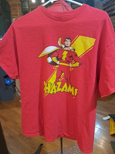 Vintage Capt Marvel Shazam T Shirt | eBay