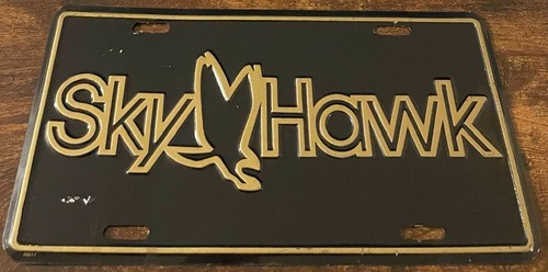 Buick Skyhawk Booster License Plate Vintage 1975 1976 1977 1978 1979 ...