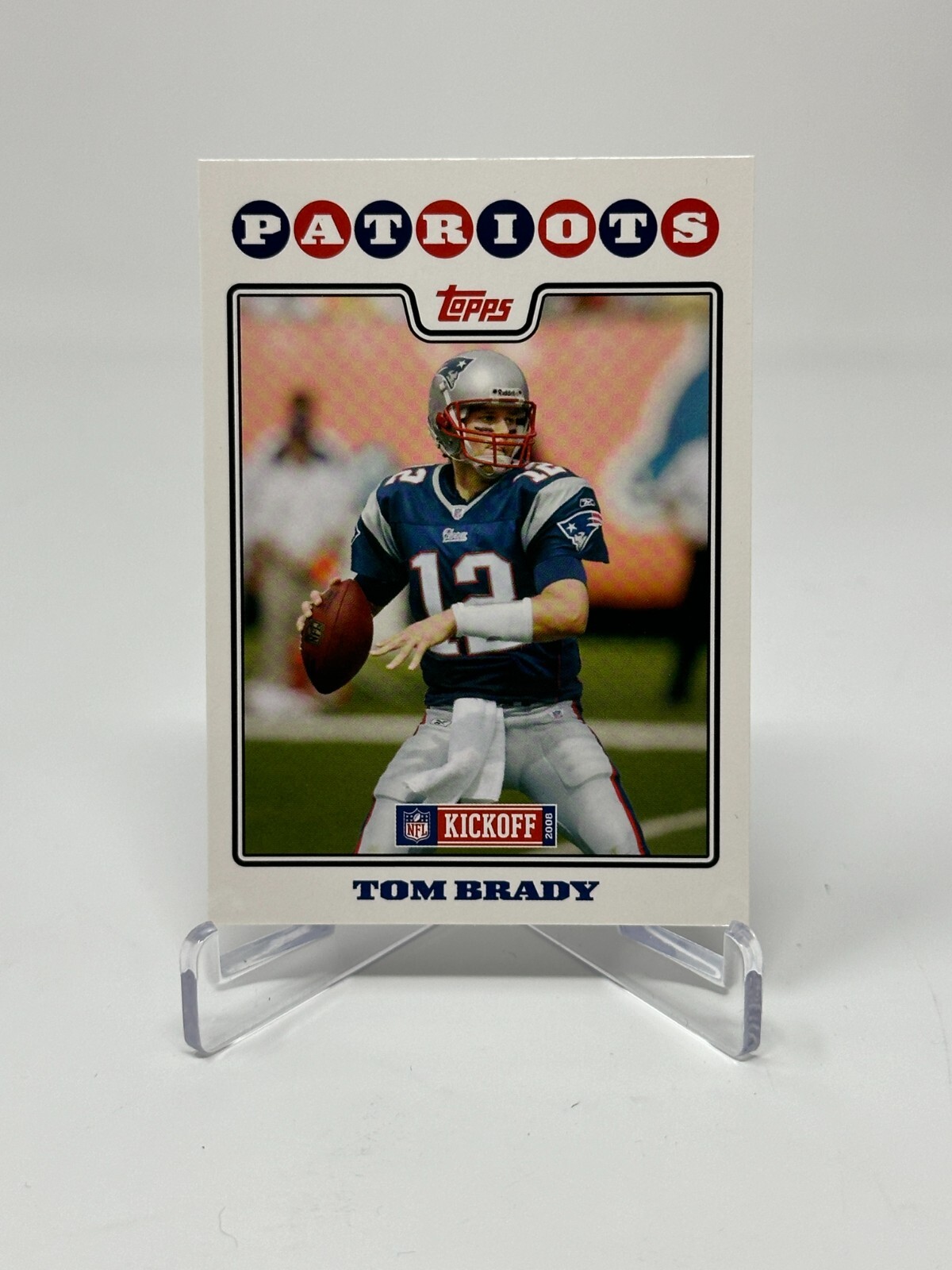 2008 Topps Football Tom Brady NFL Kickoff Card #111 | eBay