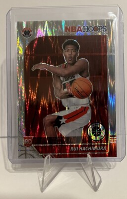 Rui Hachimura 2019-20 NBA Hoops Premium Stock Flash Rookie RC CARD#206 ...