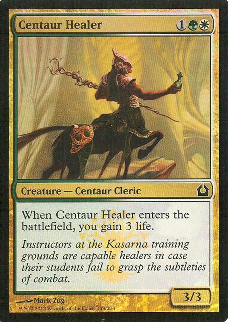 MTG - Return to Ravnica - Centaur Healer - Foil - NM | eBay