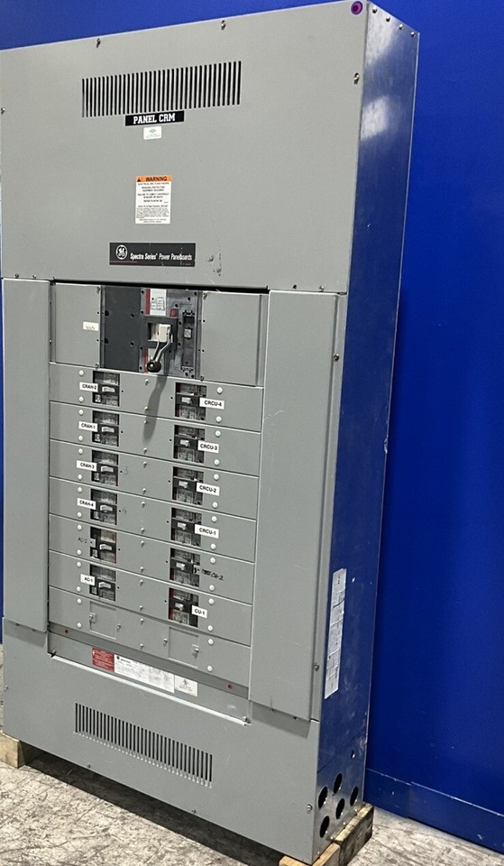 GE Spectra Series 800 Amp 480V Main Breaker Panelboard 3P 3W 35599026 🟦 ...