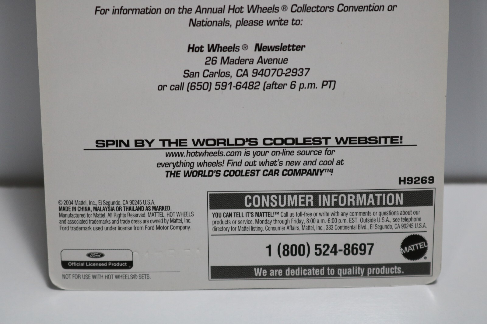 Hot Wheels '34 DELIVERY 5th Collectors Nationals Chicago SIGNED by Mike ...