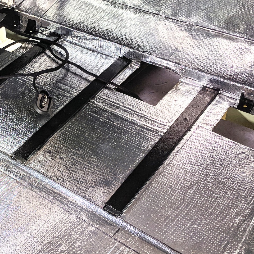 80"x40" Automotive Sound Deadening Insulation Heat Barrier Noise Proof ...