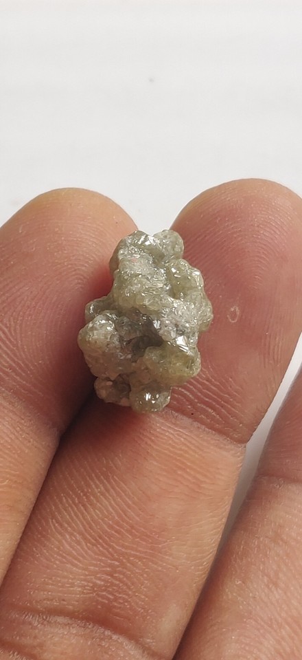 17.20 CT Rough Diamond Uncut Diamond Natural Loose Raw Diamond Light ...