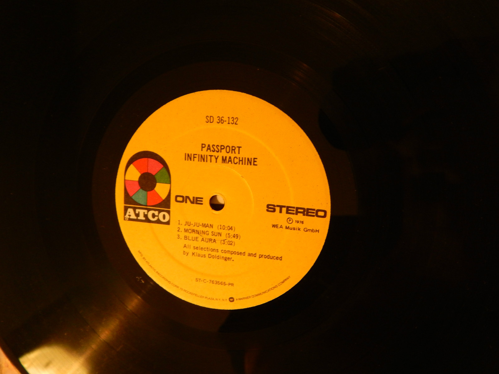 PASSPORT - Infinity Machine (VINYL, LP, 1976) Prog_Jazz_Fusion [ATCO ...