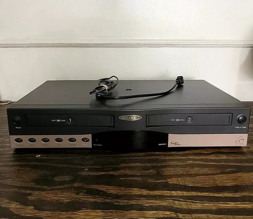 Go Video VCR Dual Deck VHS Recorder Player Model DDV9650 No Remote ...
