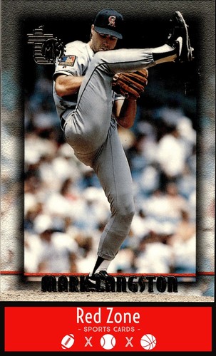 1995 Topps Embossed - #122 Mark Langston NM Set Break | eBay