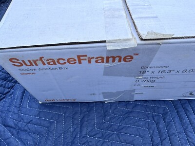 DMF Lighting Surface Frame New Construction Junction Deep Box, DRFHNJO ...