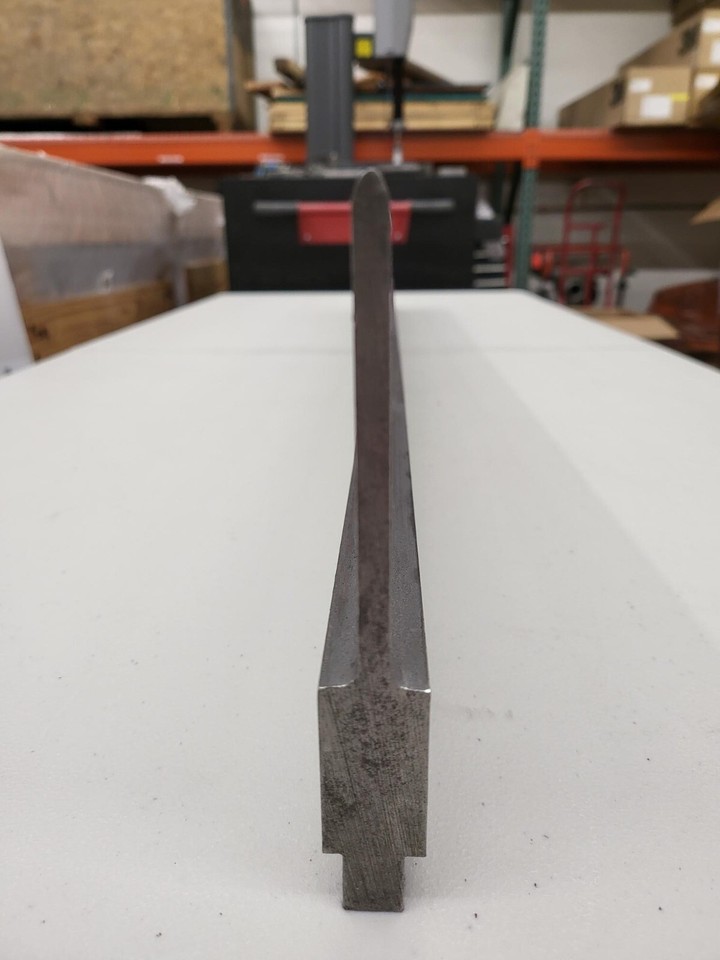 Press Brake Tooling Acute Narrow Punch 51.5" Long 1/2" American Tang | eBay