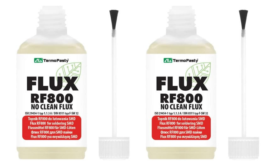 Soldering flux Liquid 50ml oiler- SMD/RMA No Clean,Reflow, Rework ...