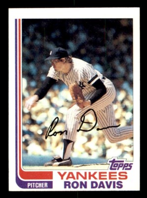 1982 Topps Baseball #635 Ron Davis EX/MT or Better *aa1 | eBay