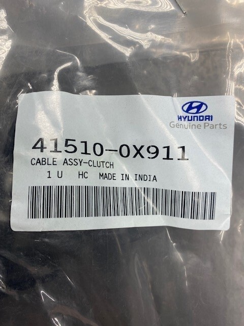 Hyundai I10 Clutch Cable 415100X911 | eBay UK