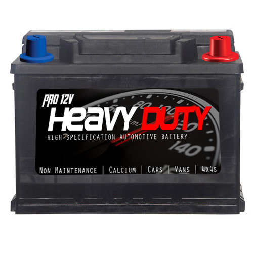 PROFESSIONAL 12v HEAVY DUTY 075 Car Battery 60ah Fits Many Ford ...