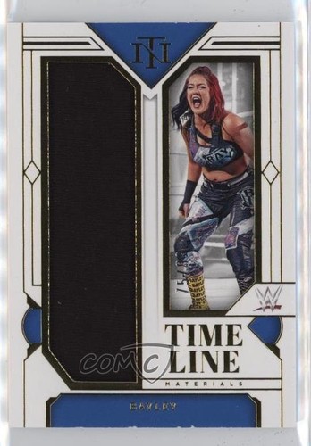 2024 Panini National Treasures WWE Timeline Materials /99 Bayley #TM ...