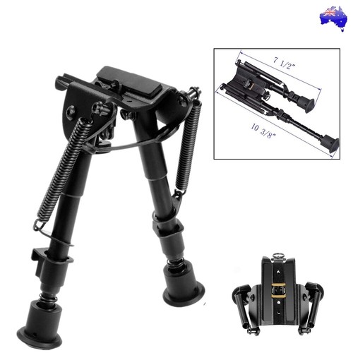 Adjustable Leg 6-9" Height Sniper Hunting Rifle Bipod Sling Shooting ...