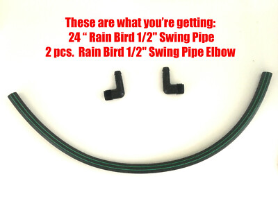 Rain Bird 1/2" Swing Pipe + Rain Bird 1/2" Swing Pipe Elbow | eBay