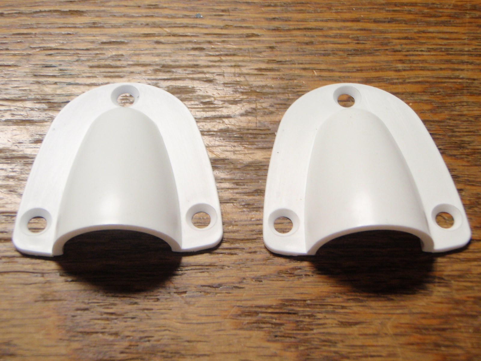 CLAM SHELL SEACHOICE 16171 PAIR WHITE VENT WIRING COVER RIGGING ...