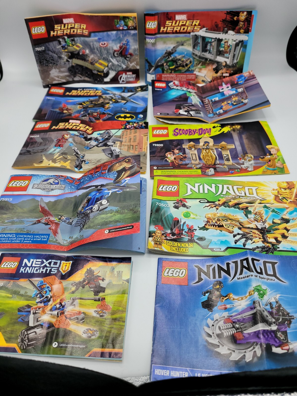 Mixed Lego Instruction Manuals Lot | eBay