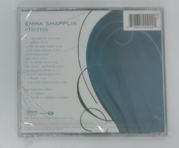 Etterna by Emma Shapplin (CD, Nov-2003, ARK 21 (USA)) SEALED ...