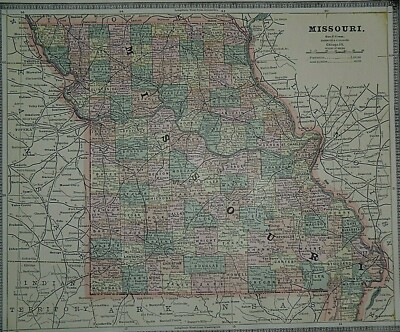 United States (Pre-1900) - Missouri Maps