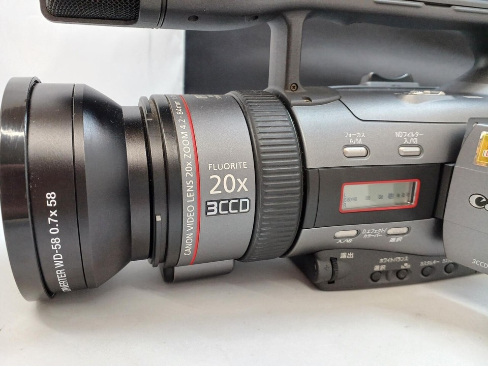 Canon DM-XV2 XV2 Camcorder 3CCD Digital Video Camera Used From Japan | eBay