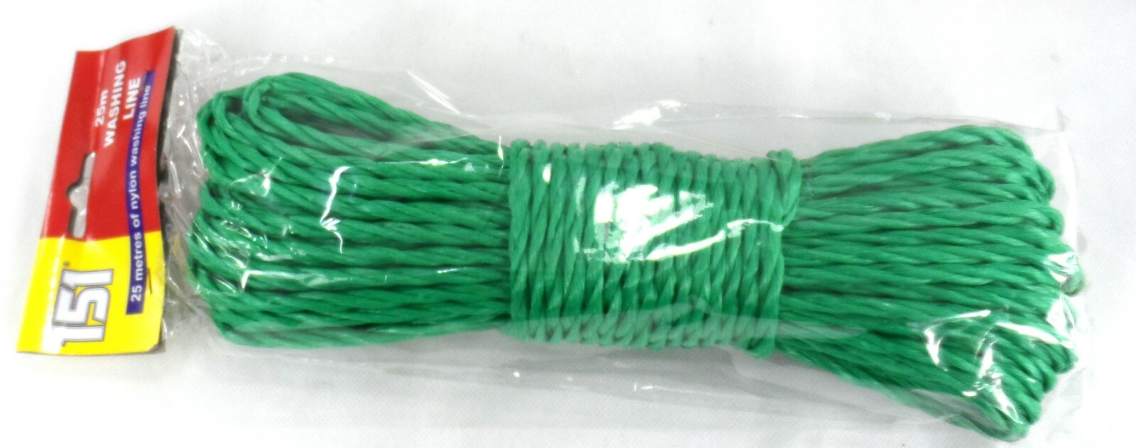 25m Clothes Line PP Washing Line Twin Rope 5 Colours Washing Clothes ...