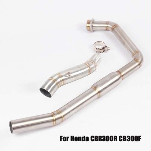 For Honda CBR300R CB300F Modified Motorcycle Exhaust Header Front Link ...