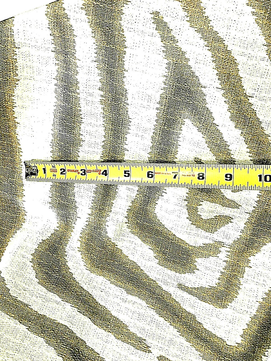 Zebra Print Upholstery Fabric Small Table